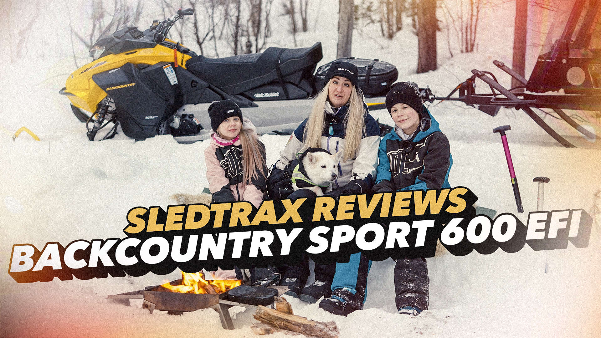 BACKCOUNTRY SPORT 600 EFI - FAMILY RIDE! - Sledtrax